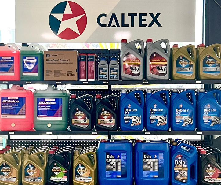 Caltex lubricants in Geelong - Sartori's Mechanical Services
