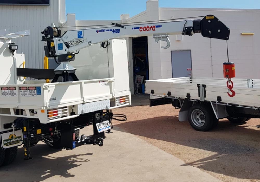 Ute Crane Suppliers Lara | Cobra Cranes | Sartori’s Mechanical Service